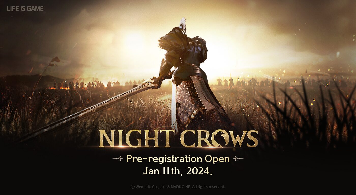 Night Crows opened pre-registration with rewards - GemFi